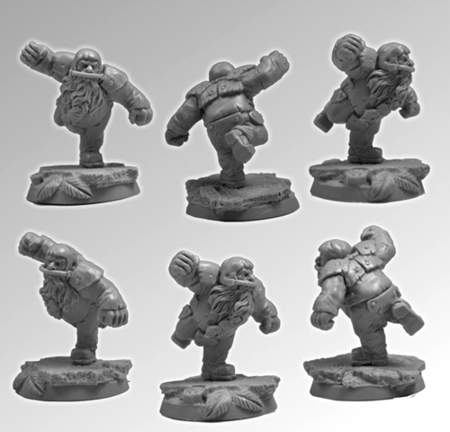 Scibor Monstrous Miniatures 28FF0004 Dwarf Player #4