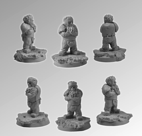 Scibor Monstrous Miniatures 28FF0002 Dwarf Player #2