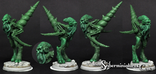 Scibor Monstrous Miniatures 28CM0033 Cthulhu Creature #3 height 95mm