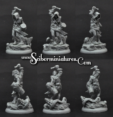 Scibor Monstrous Miniatures 28CM0025 Cthulhu Cultist #9