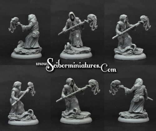 Scibor Monstrous Miniatures 28CM0024 Cthulhu Cultist #8