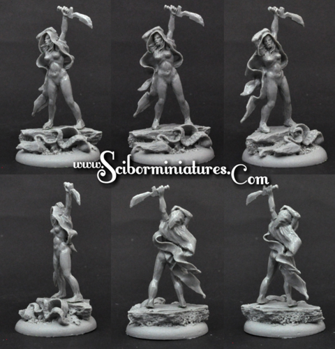 Scibor Monstrous Miniatures 28CM0023 Cthulhu Cultist #7