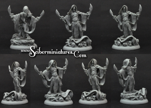 Scibor Monstrous Miniatures 28CM0021 Cthulhu Cultist #5