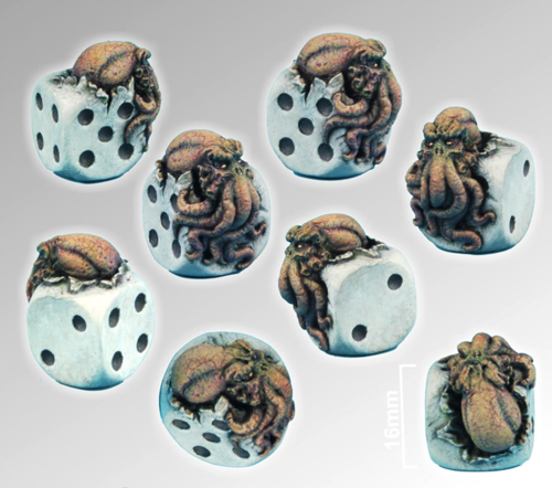 Scibor Monstrous Miniatures 28CM0001 Cthulhu Die