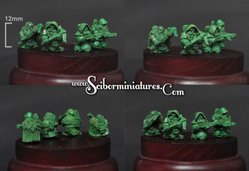 Scibor Monstrous Miniatures 15FM0024 Dwarven Archers