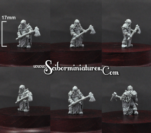 Scibor Monstrous Miniatures 15FM0021 Barbarian #2
