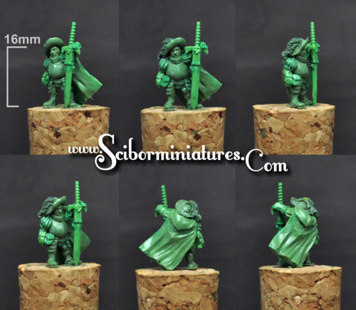 Scibor Monstrous Miniatures 15FM0012 Sword Master