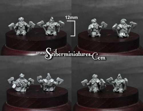 Scibor Monstrous Miniatures 15FM0005 Dwarven Lords #3 2