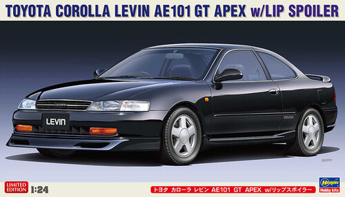 Hasegawa 20582 Toyota Corolla Levin AE101 GT Apex w/Lip Spoiler