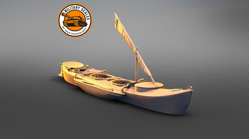 IDAP Technology PMI33.5C Cockle kayak Mark VIIB