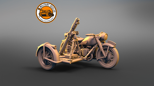 IDAP Technology PMI0197C Ural M-72 with mortar