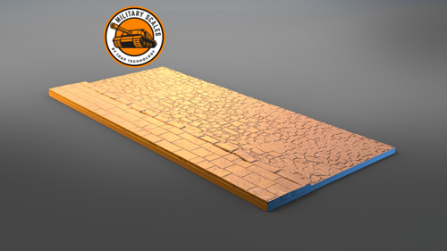IDAP Technology PMI228.7C Sidewalk with coblestone D
