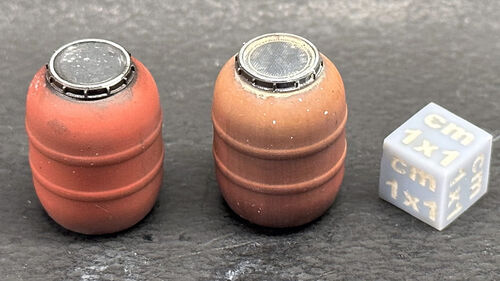 EMP3D 35050108 Beczki plastikowe 160 litrów - 3 sztuki