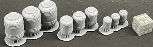EMP3D 48050104 Beczki plastikowe 60 litrów - 3 sztuki