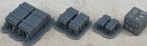 EMP3D 48040529 Skrzynie drewniane proste - typ 4 - 2 sztuki
