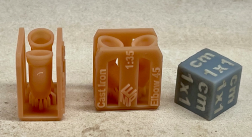 EMP3D 35150109 Rynny żeliwne - kolano 45 stopni - 2 sztuki