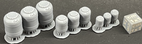 EMP3D 72050104 Beczki plastikowe 60 litrów - 3 sztuki
