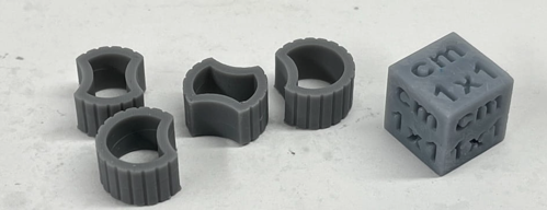 EMP3D 72140107 Gazony ogrodowe klepsydra małe - 3 sztuki