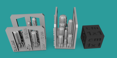 EMP3D 99160110 Kaktusy typ 1 - 16 sztuk - 6-15 mm