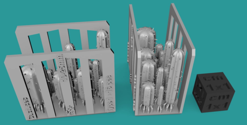 EMP3D 99160112 Kaktusy typ 1 - 16 sztuk - 10-25 mm