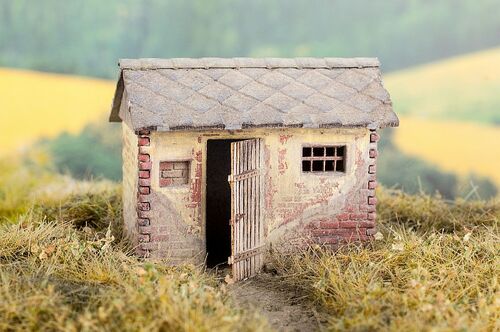 Model scene 98503 Goat sty