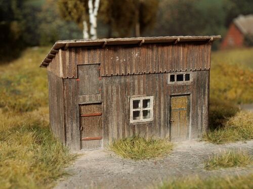 Model scene 98506 Wooden shed