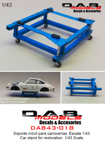 DAB Models 43-018 Car stand for restoration