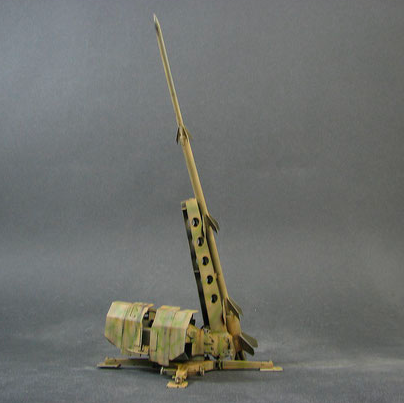 Custom scale 35010 Rheinbote-Borsig Rheinbote on carriage