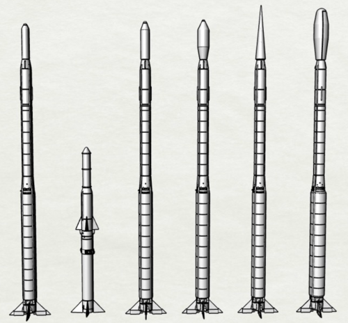 L'Arsenal 2.0 14401 NASA SCOUT small launcher family 1961-1994