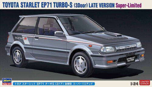 Hasegawa 20473 Toyota Starlet EP71 Turbo-S (3Door) Late Version Super-Limited