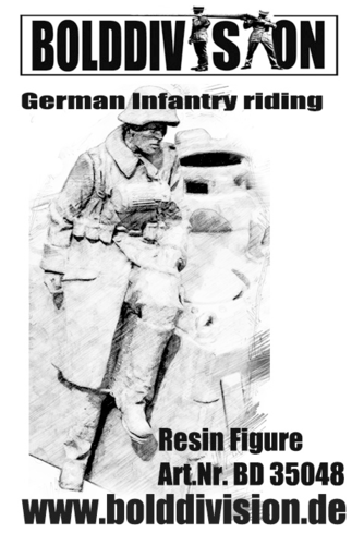 Bold Division 35048 Wehrmacht riding Infantry man