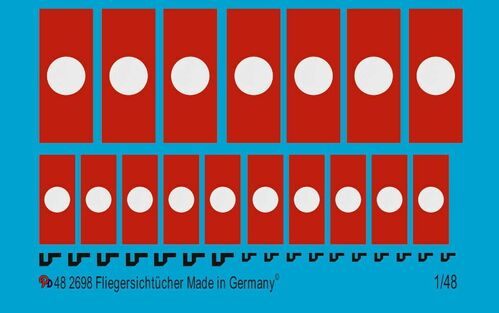 Peddinghaus-Decals 2698 Aircraft Recon Flags For German Tanks And Vehicles