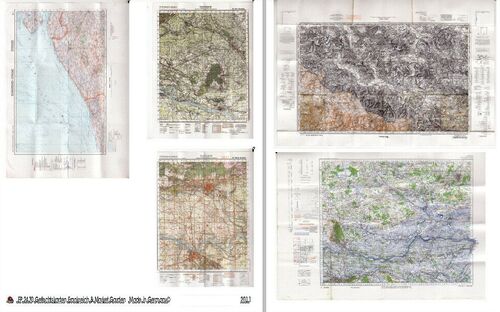 Peddinghaus-Decals 2430 Battle Maps Of France And Market Garden