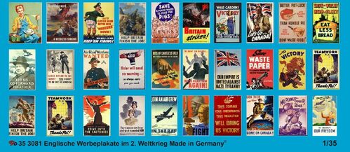 Peddinghaus-Decals 3081 English Wallpapers In The II World War