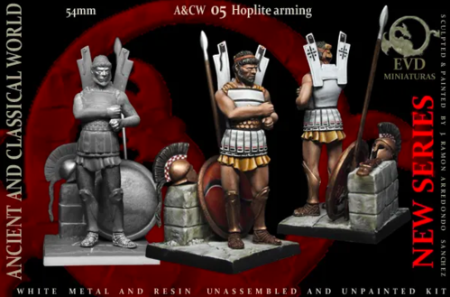 El Viejo Dragon ACW05 Hoplite arming