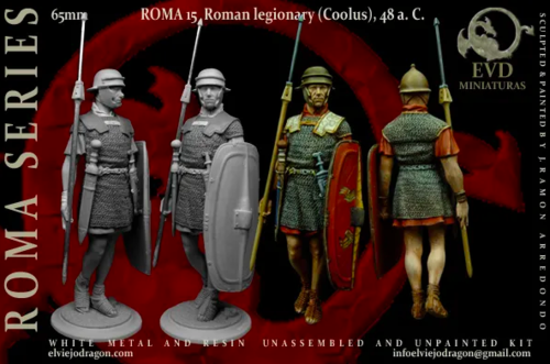 El Viejo Dragon ROMA15 Roman legionary (Coolus), 48 a. C.
