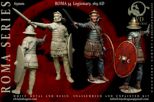 El Viejo Dragon ROMA34 Legionary. 169 AD