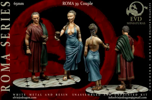 El Viejo Dragon ROMA39 Couple 2 figures