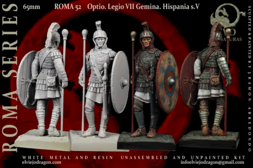 El Viejo Dragon ROMA52 Optio. Legio VII Gemina. Hispania s.V