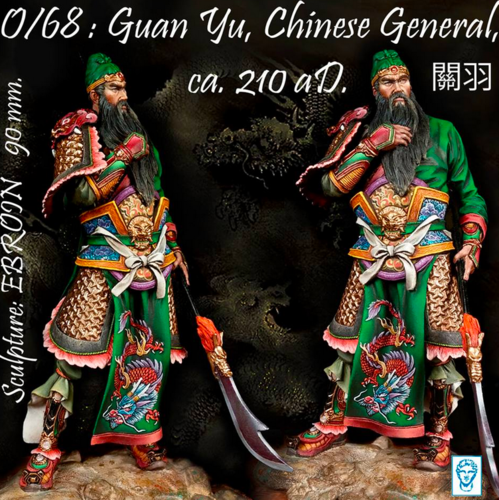 Alexandros Models O-68 Guan Yu, Chinese General, Ca. 210 aD
