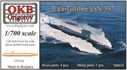 OKB Grigorov N700010 USS Tullibee SSN-597