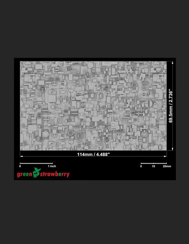 Green Strawberry 15021 Greeble - Smooth