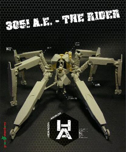 DISCONTINUED Green Strawberry 135001 The Rider - 3051 A.E.