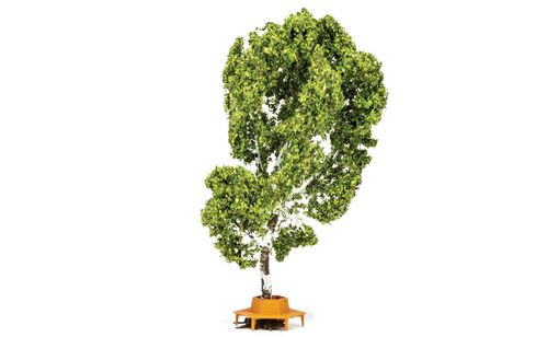 Humbrol R7218 Skale Scenics - Tree (with Circular Bench) 11,5 cm