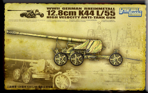 Lion Roar L3523 Rheinmetall 12,8 cm K44 L/55 Anti Tank Gun