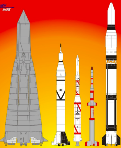 New Ware 100 Firrst Five in space