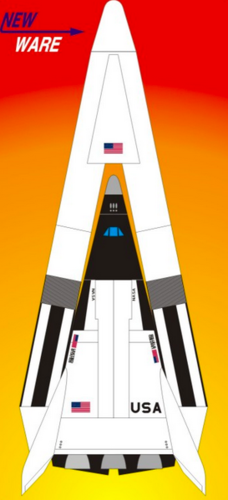 New Ware 010B Lockheed Starclipper ONLY orbiter