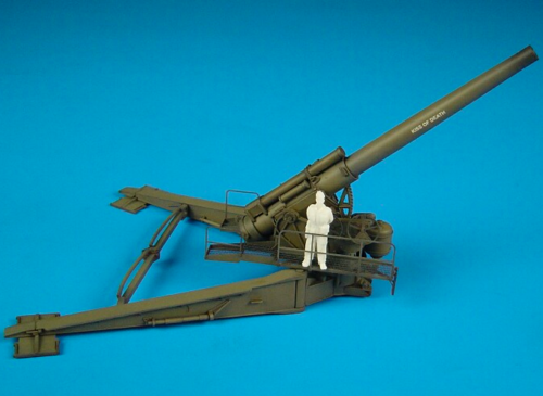 Hauler P72006 M1 240mm howitzer IN FIRE POSITION