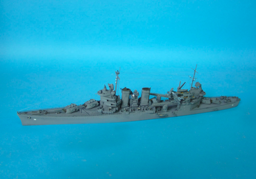 NIKO MODEL 7024 US Navy Heavy Cruiser San Francisco 1942