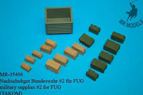 MR Modellbau 35496 Military supplies 2 for FUG